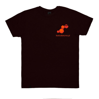T-shirt Logo Testo WU&S Black - T-shirt Koszulki męskie bawełniane ...