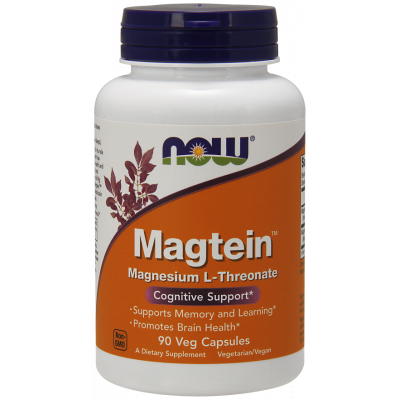 Now Foods MagTein - Magtein magnesium l-threonate - Magtein opinie - Sklep